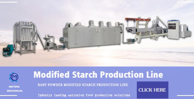 Stainless steel drying cassava Modified Starch Production line